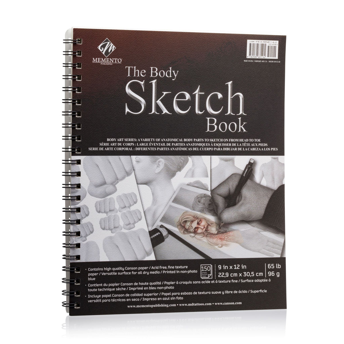 The Body Sketch Book — Coalition Tattoo Supply